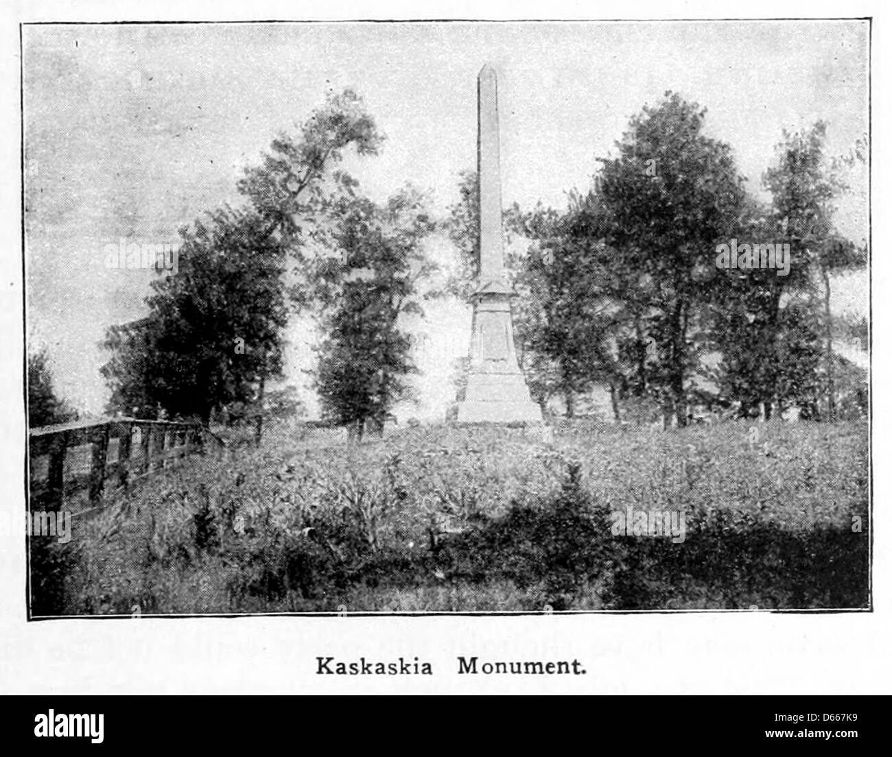 An image from the 1917 'Student's History of Illinois,' depicting the ...