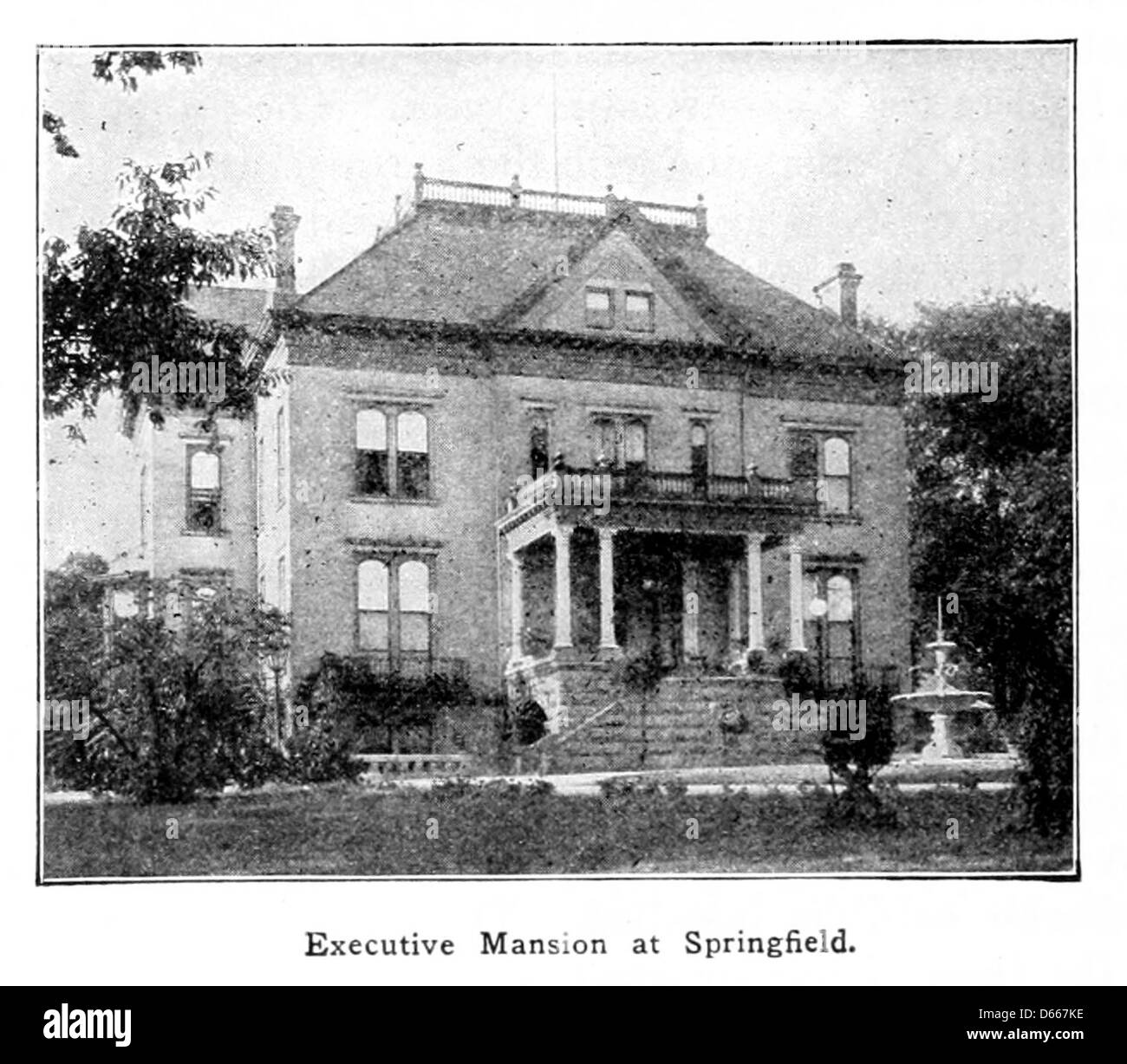 Illinois mansion springfield hi-res stock photography and images - Alamy