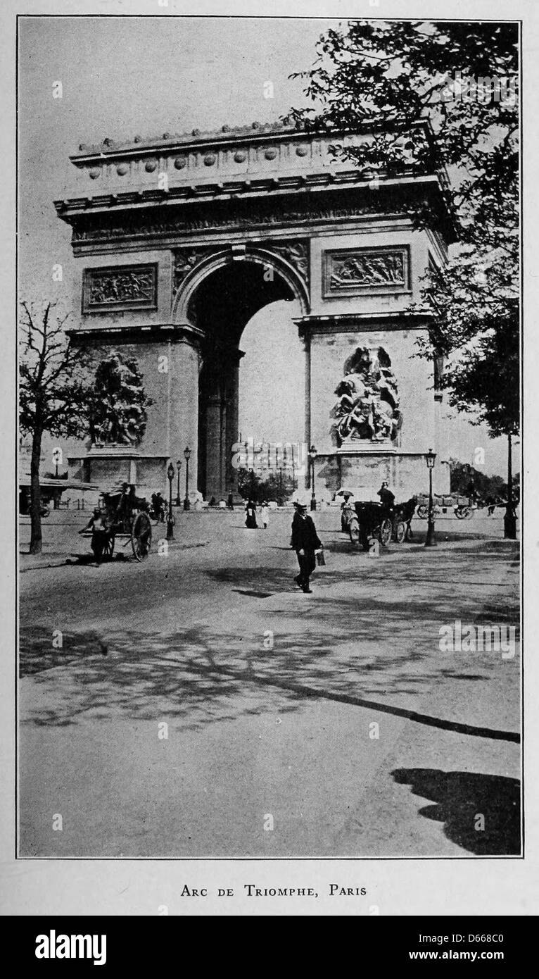 This 1922 image from 'A Summer in Northern Lands' captures the Arc de ...