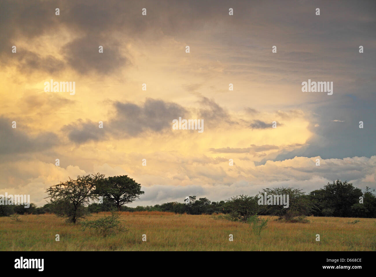 African Storm Clearing Stock Photo - Alamy