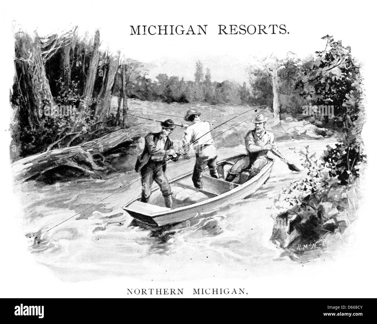 Popular summer vacation resort Cut Out Stock Images & Pictures - Alamy