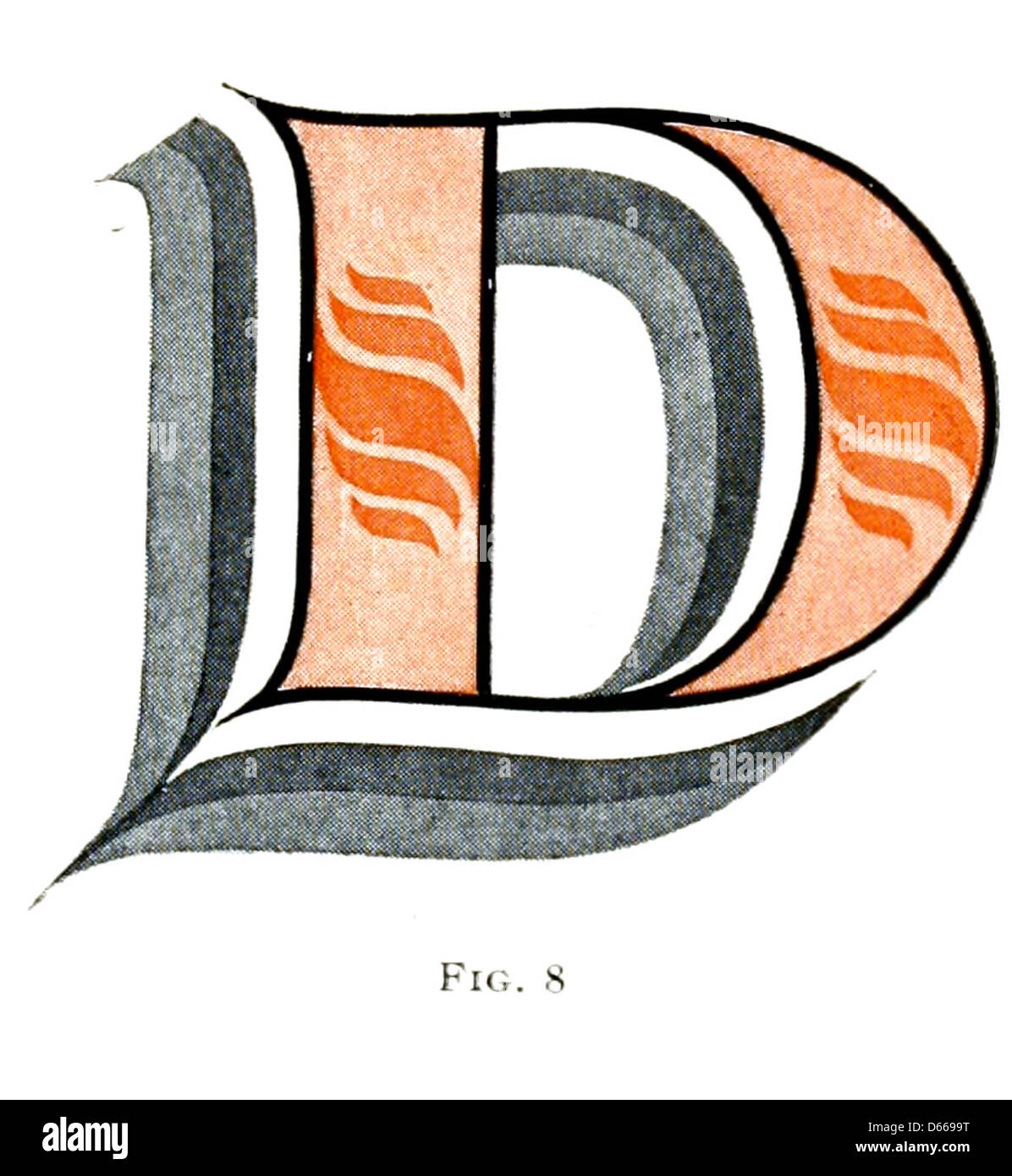 This 1903 textbook on show-card writing illustrates the techniques and ...