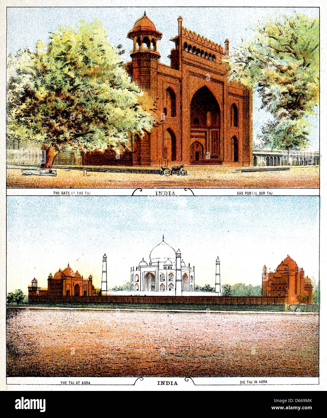 An image from George Moerlein's 1888 trip around the world, showing the ...