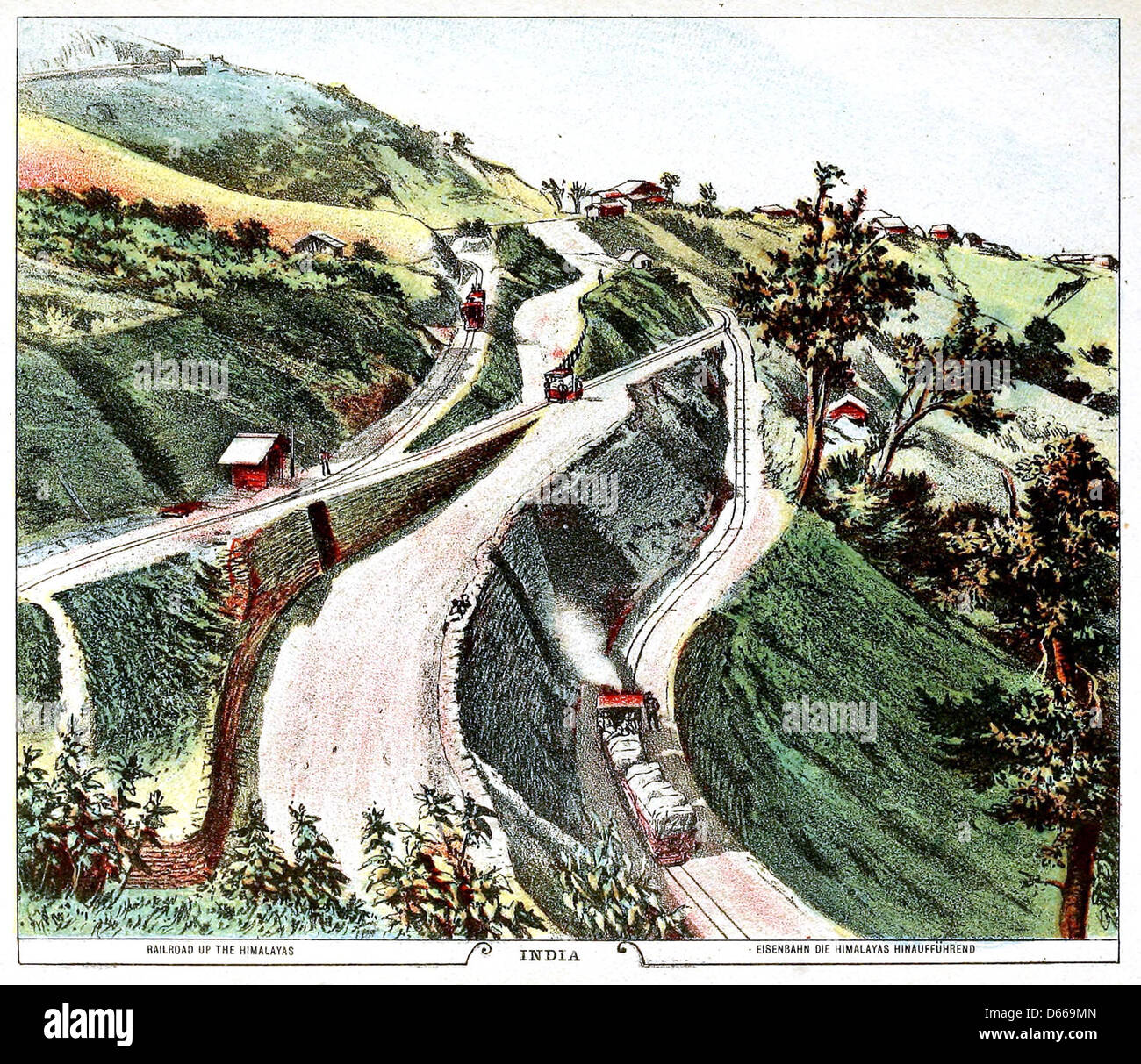 A photograph from George Moerlein's 1888 journey around the world ...