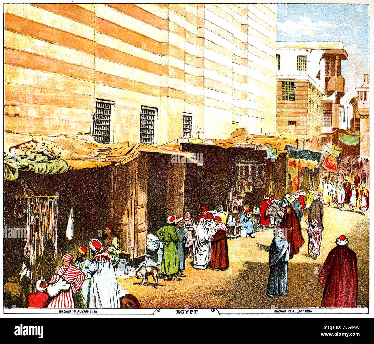 An illustration from George Moerlein's 'A Trip Around the World' (1888 ...