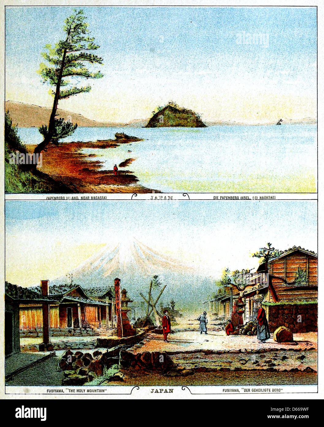 An illustration from George Moerlein's 'A Trip Around the World' (1888 ...