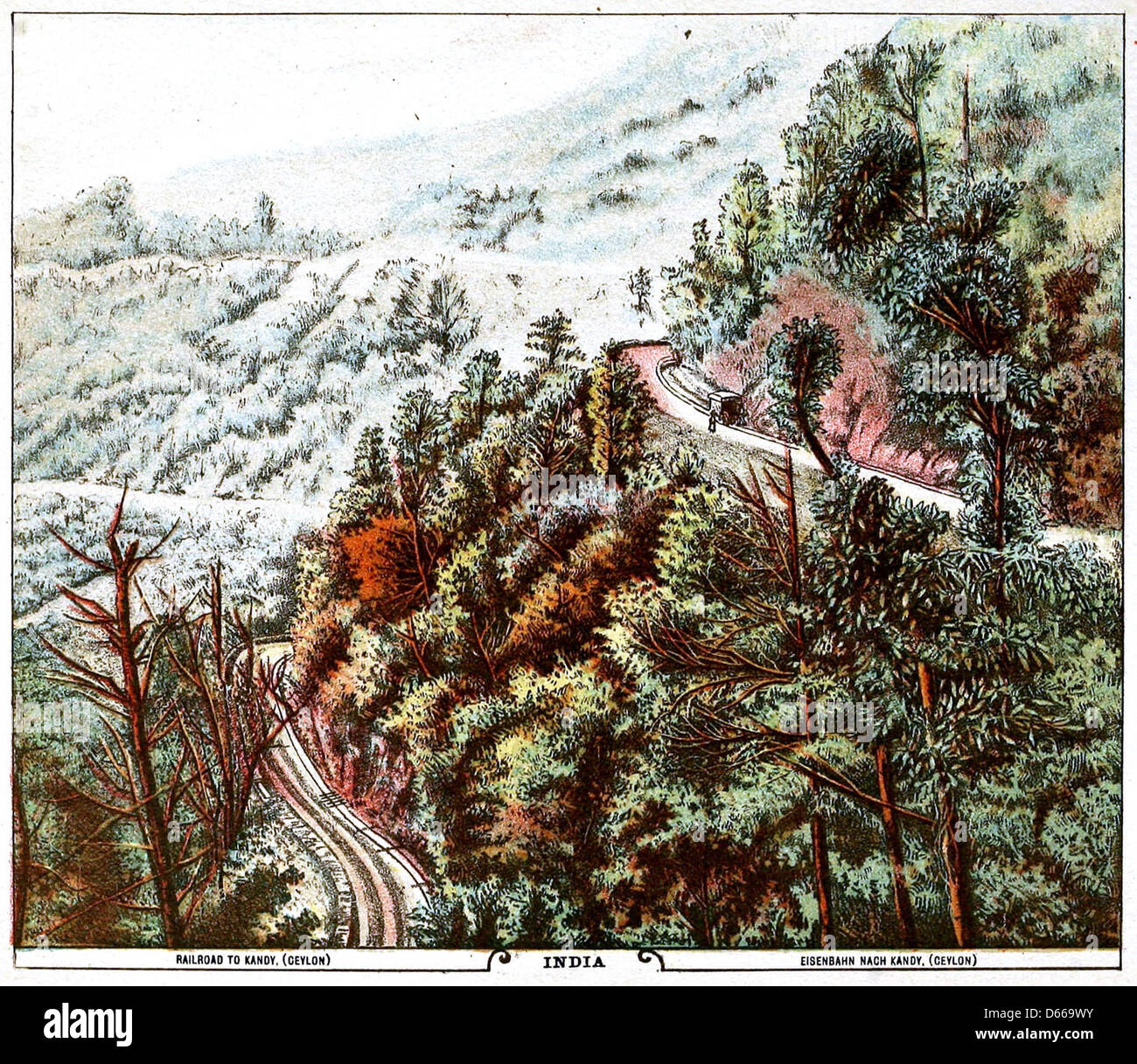 An image from George Moerlein's 1888 journey around the world ...