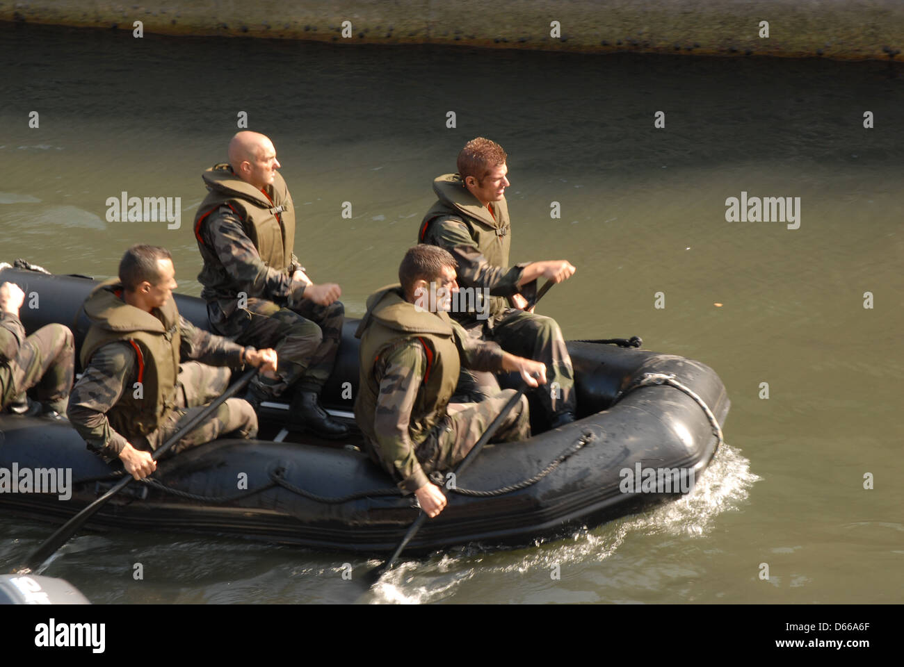 French Marine Commando's, Collioure, France Stock Photo - Alamy