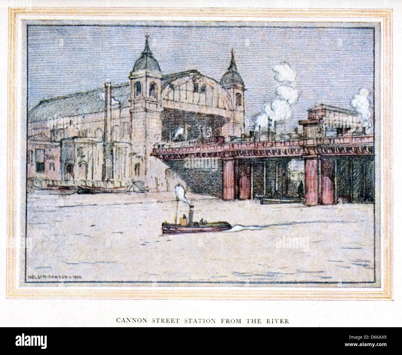 Old cannon street station hi-res stock photography and images - Alamy