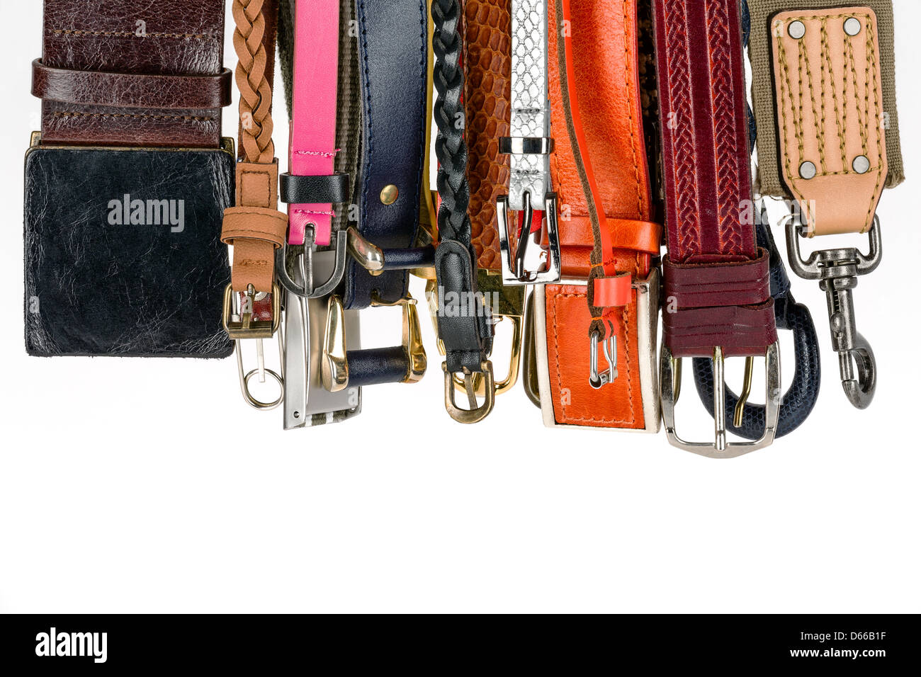 Hanging belts hi-res stock photography and images - Alamy