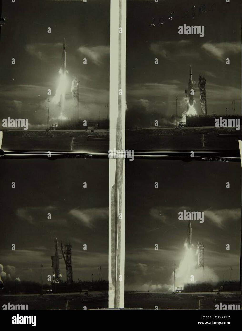 This image showcases the Convair/General Dynamics Atlas rocket ...