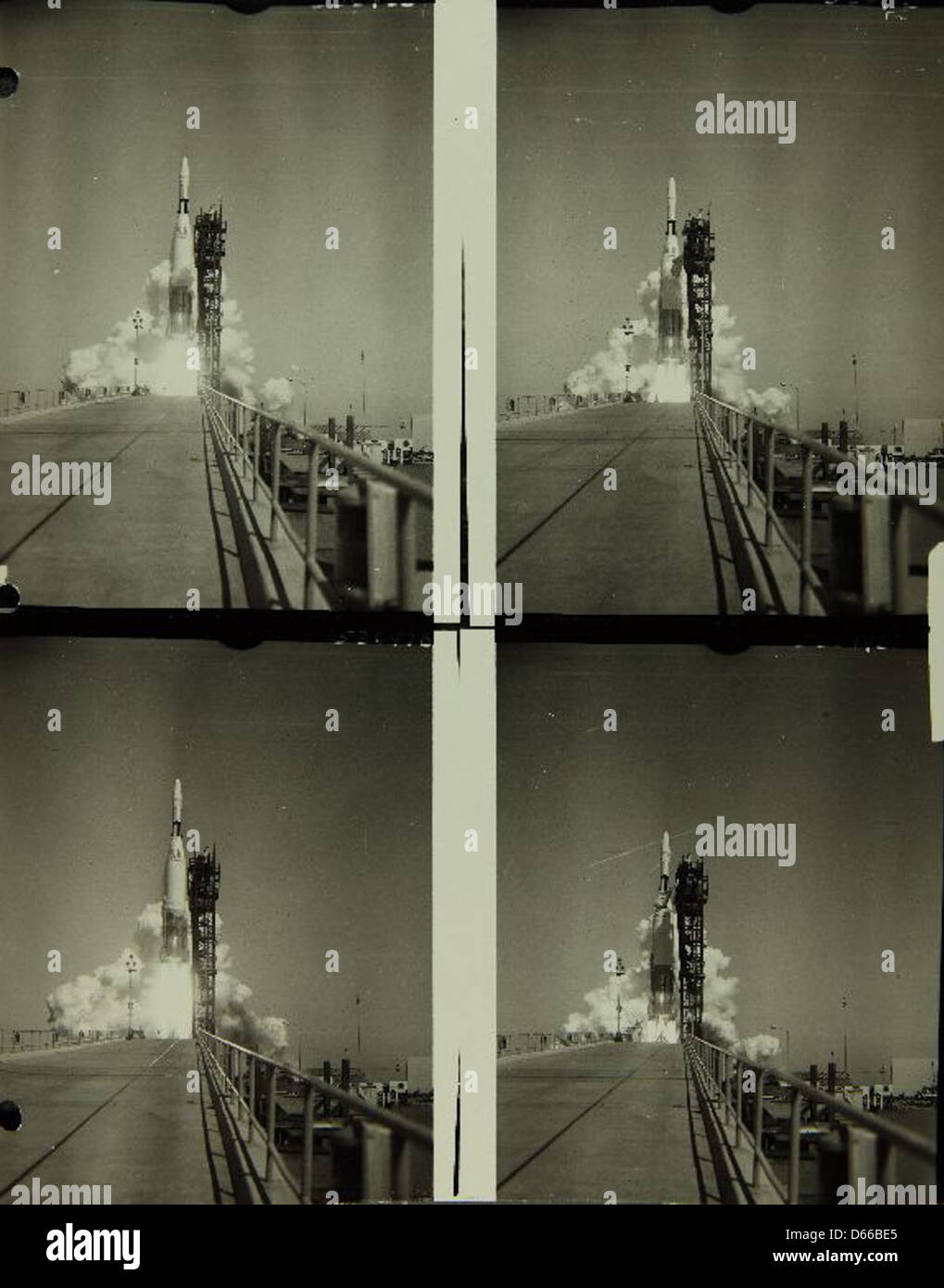 The Convair/General Dynamics Atlas rocket with Ranger spacecraft was a ...