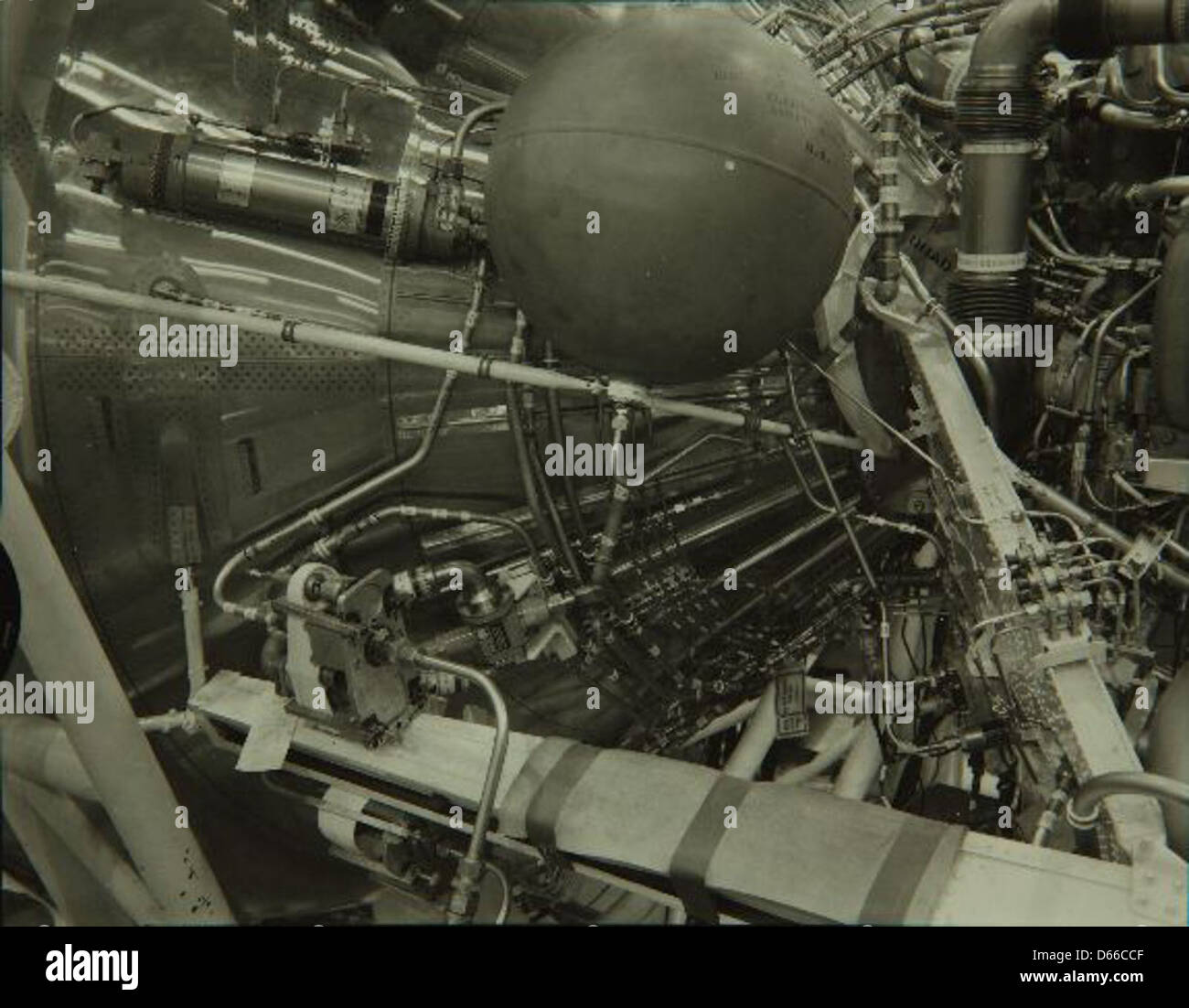 The Convair/General Dynamics Atlas missile system, featured at the San ...