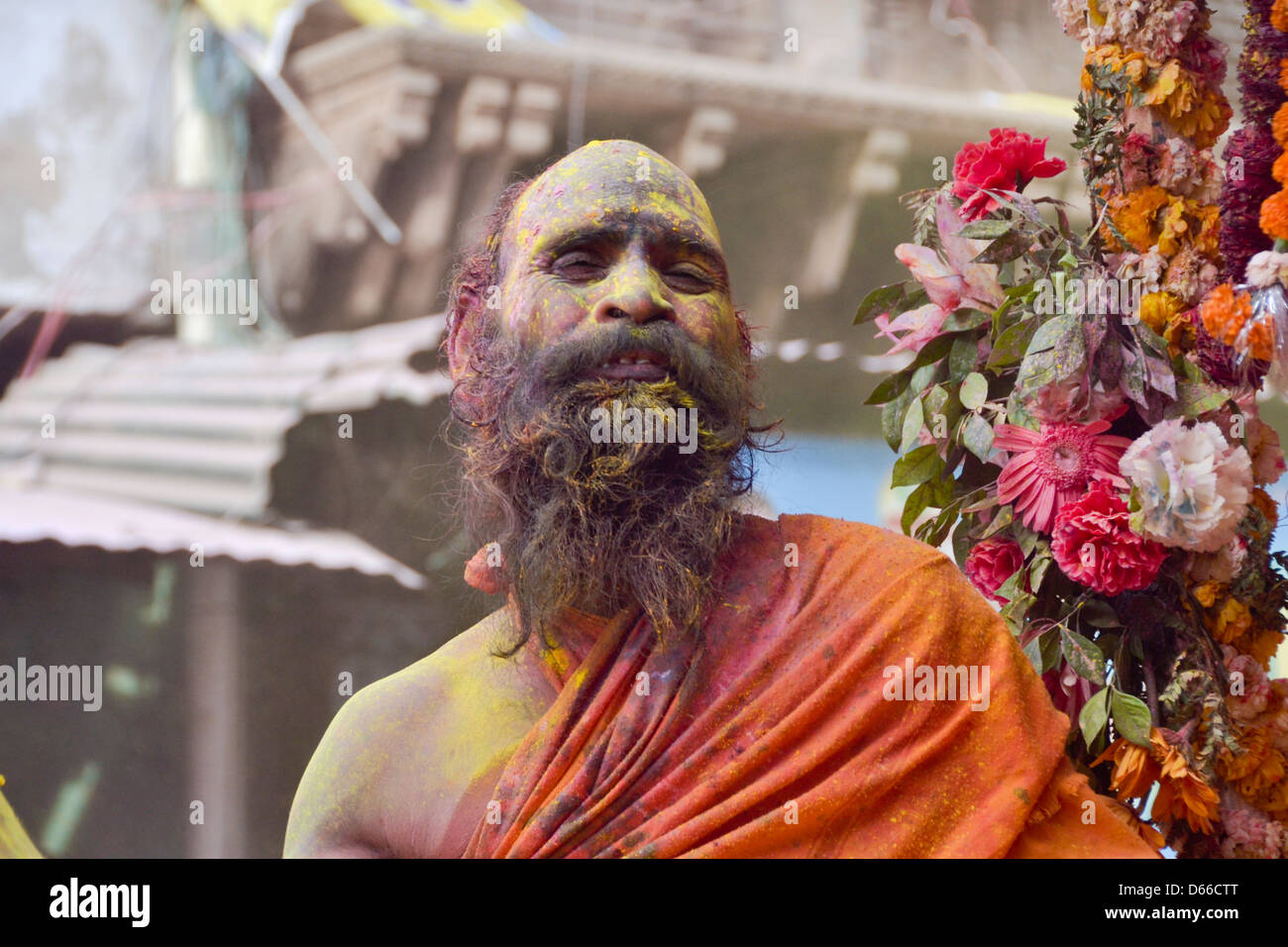 India female priest hi-res stock photography and images - Alamy