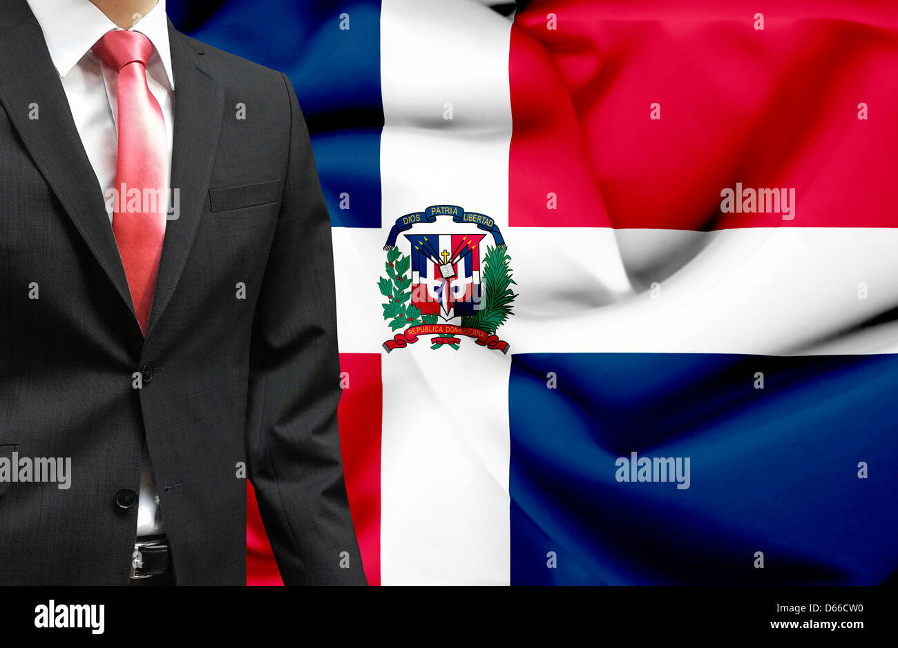 Businessman from Dominican Republic conceptual image Stock Photo - Alamy