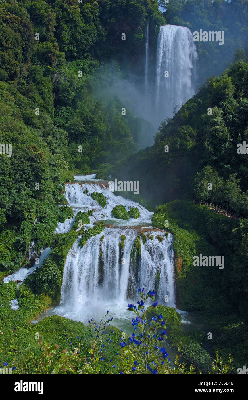 Marmore waterfalls, Cascata delle Marmore, Marmore Falls, Valnerina ...