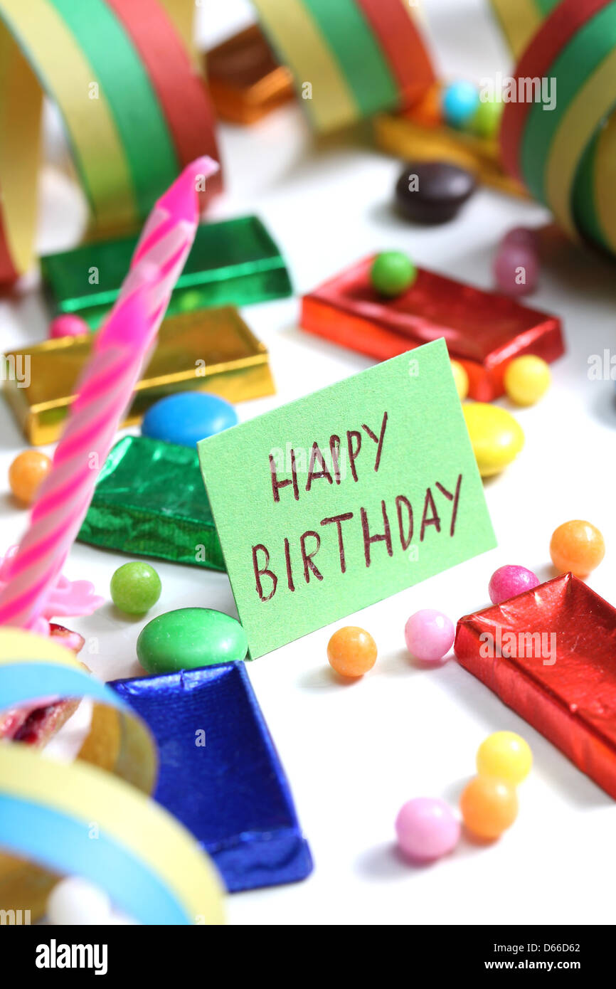 happy birthday card Stock Photo - Alamy