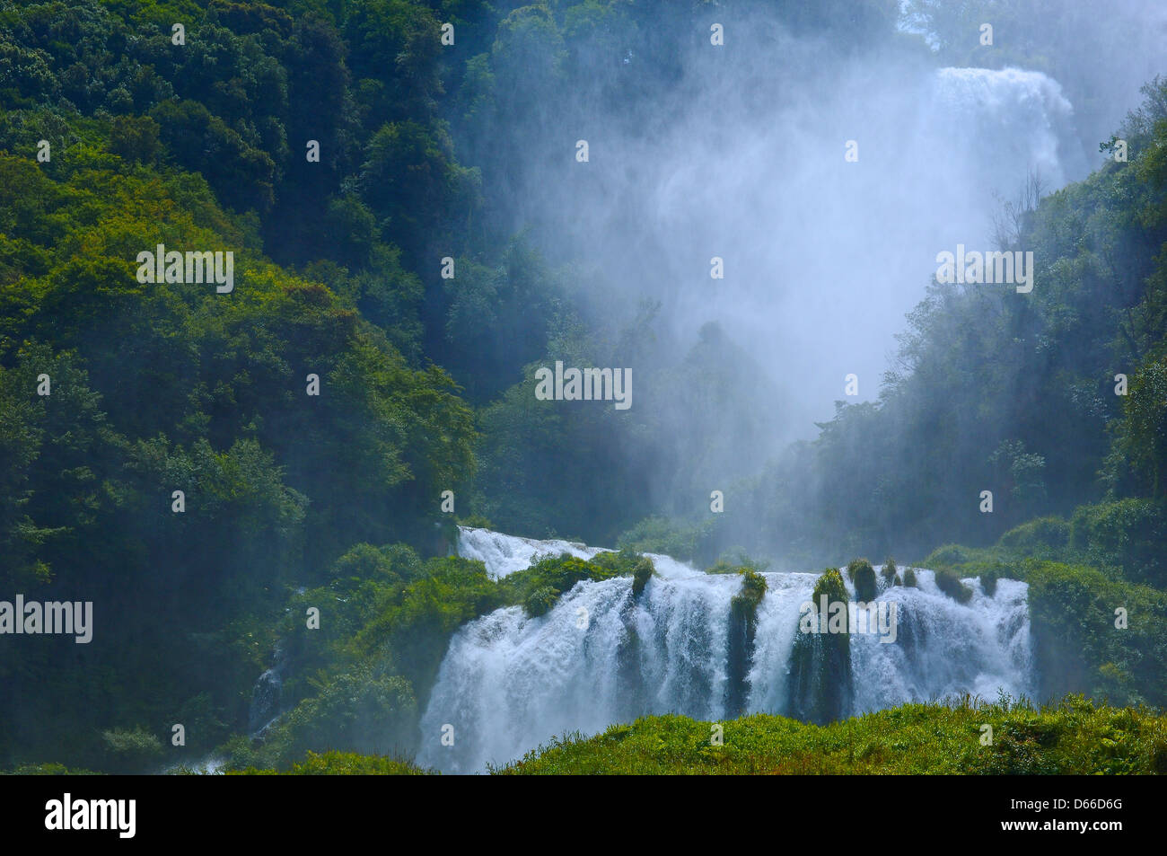 Marmore waterfalls, Cascata delle Marmore, Marmore Falls, Valnerina ...