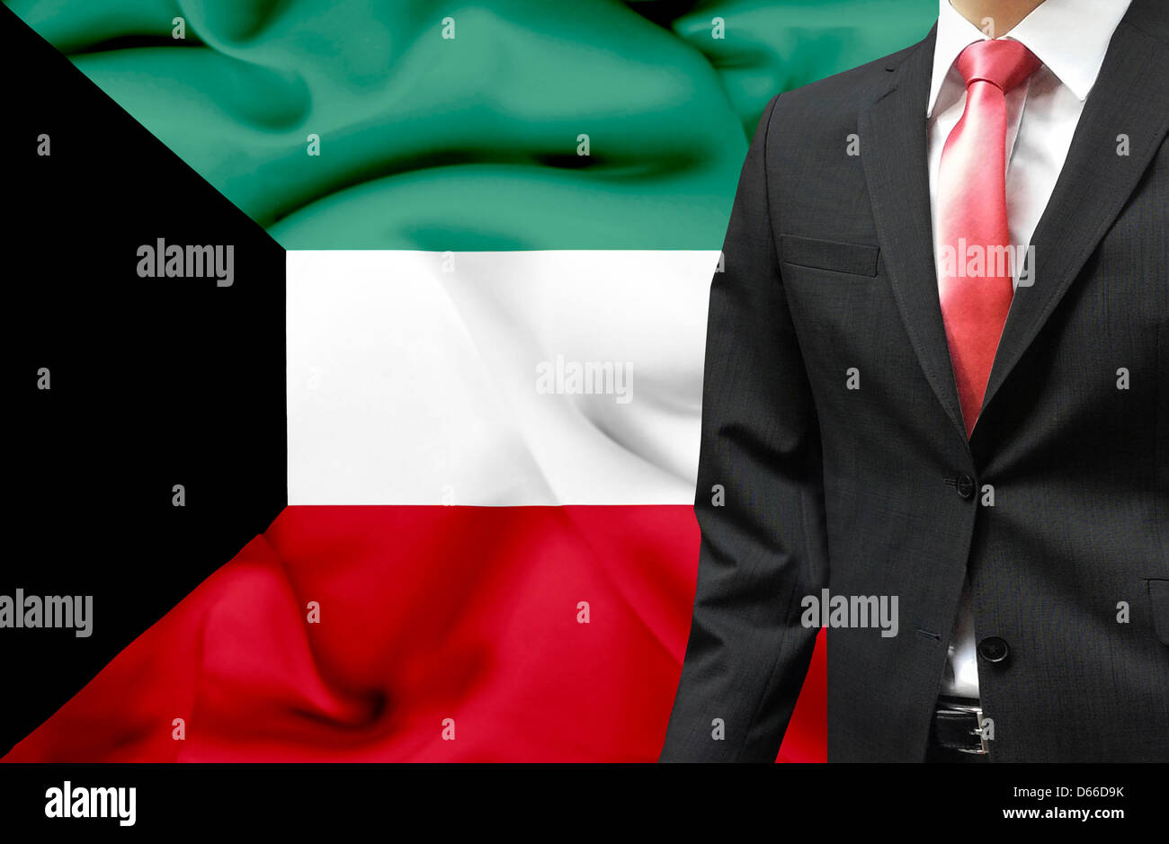 Businessman from Kuwait conceptual image Stock Photo - Alamy