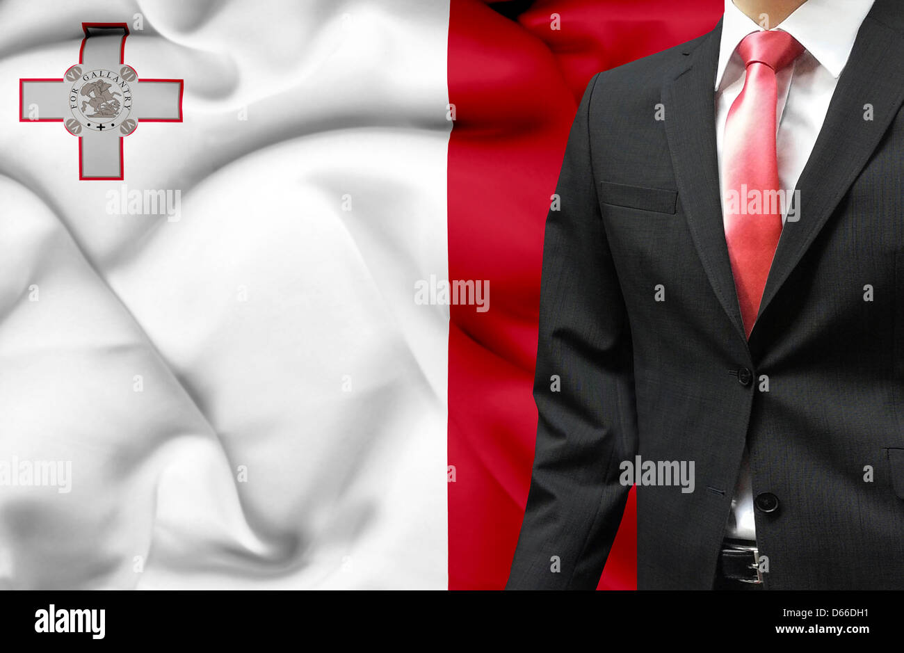 Businessman from Malta conceptual image Stock Photo - Alamy