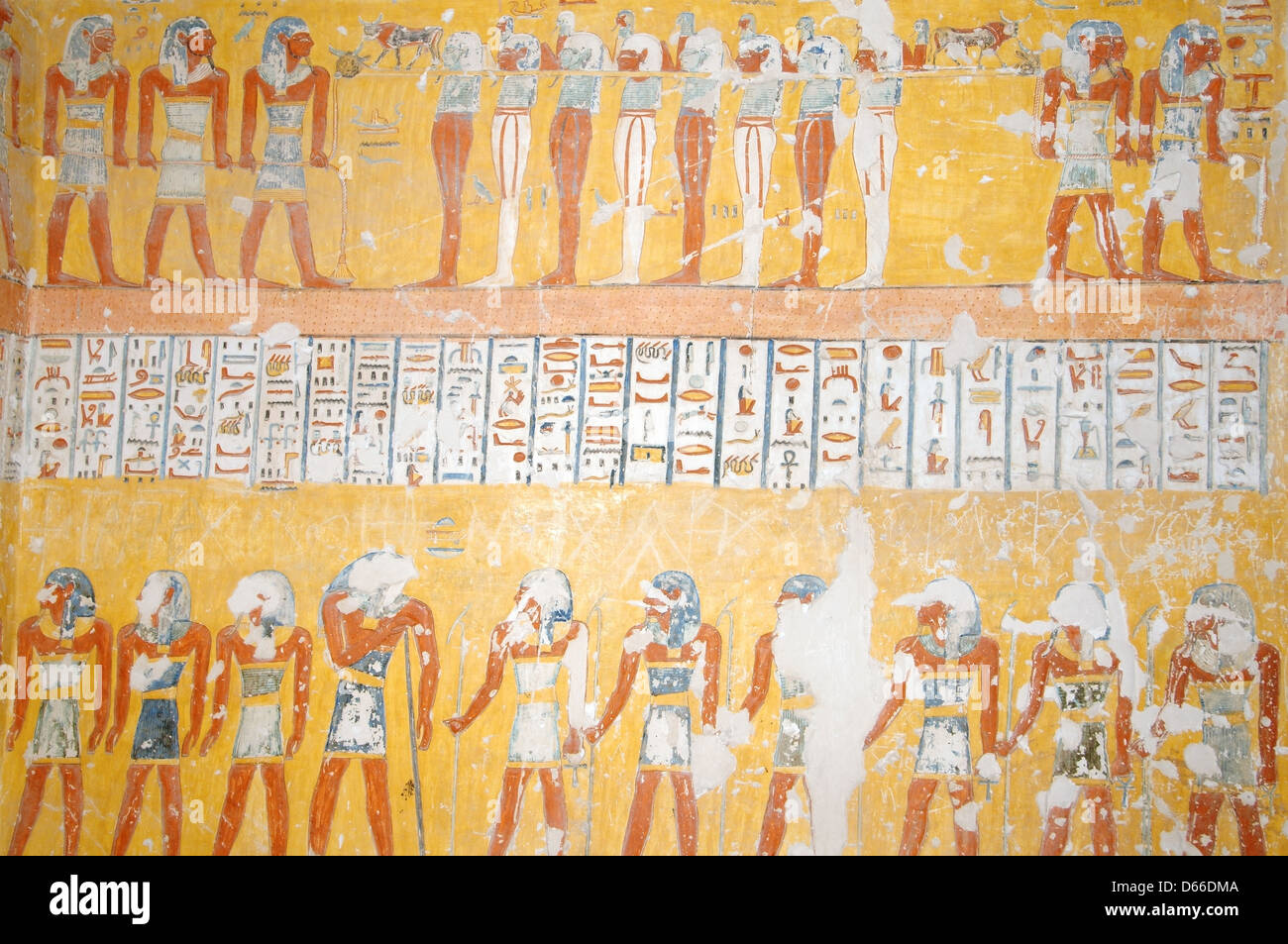 The Interior of Ramesses IV's KV2 royal tomb, East Valley of the Kings ...