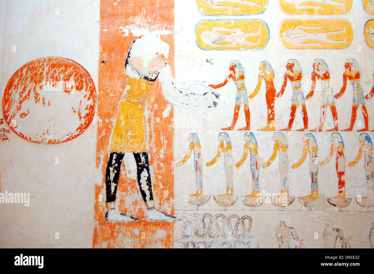 The Interior of Ramesses IV's KV2 royal tomb, East Valley of the Kings ...