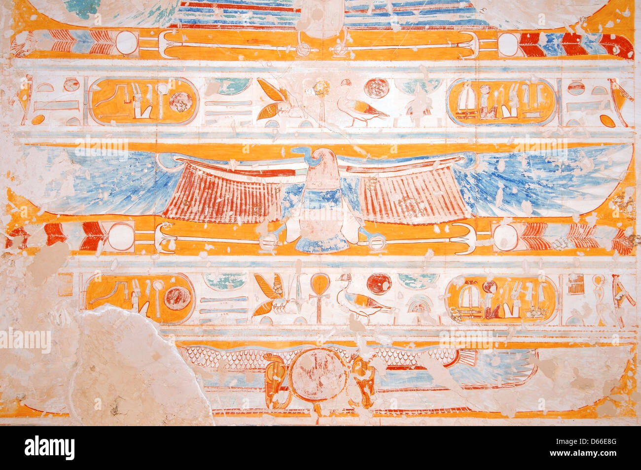 The Interior of Ramesses IV's KV2 royal tomb, East Valley of the Kings ...