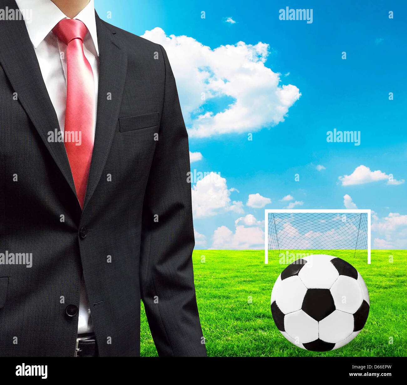 Football manager concept Stock Photo - Alamy