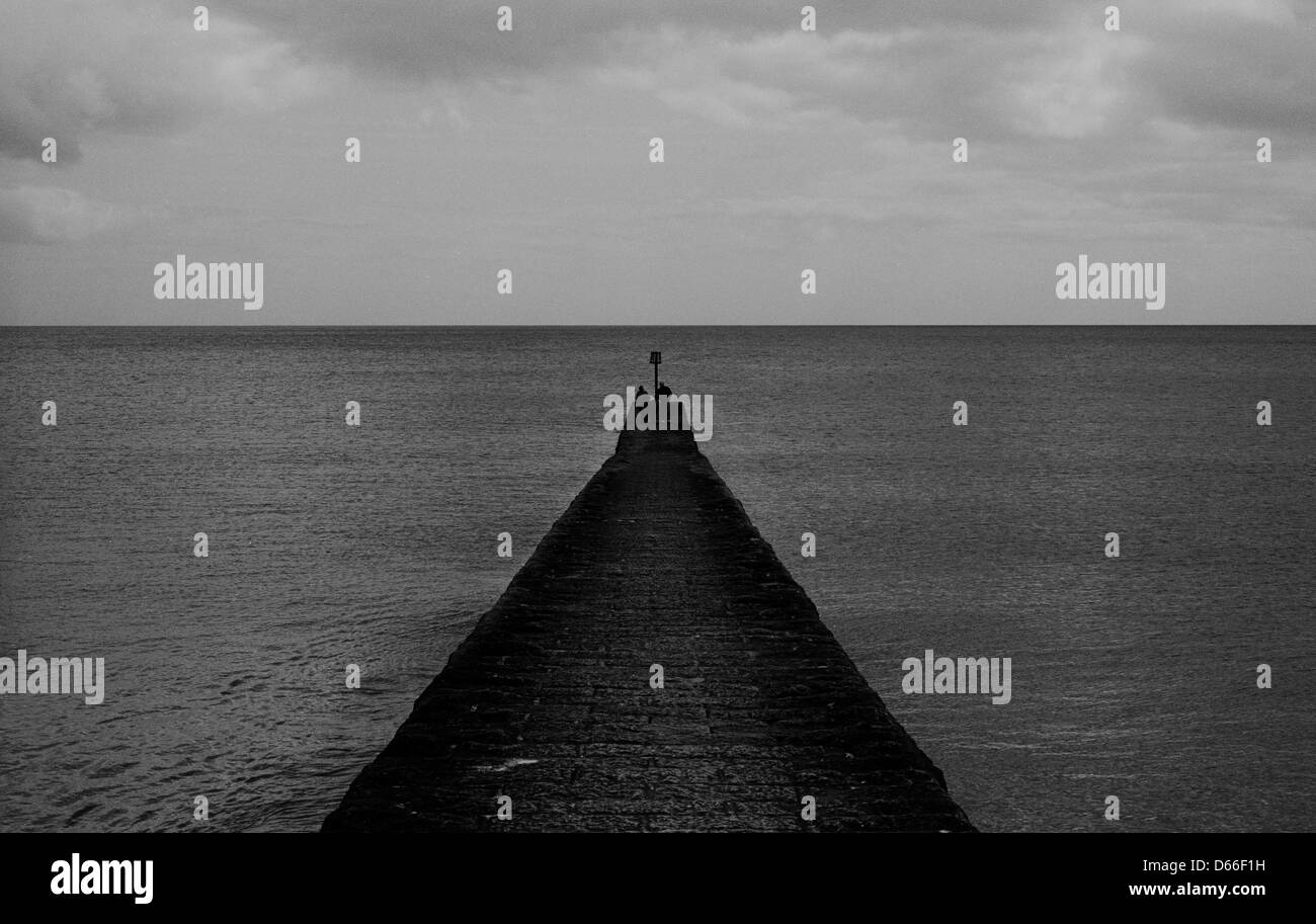 Coastal groin Black and White Stock Photos & Images - Alamy