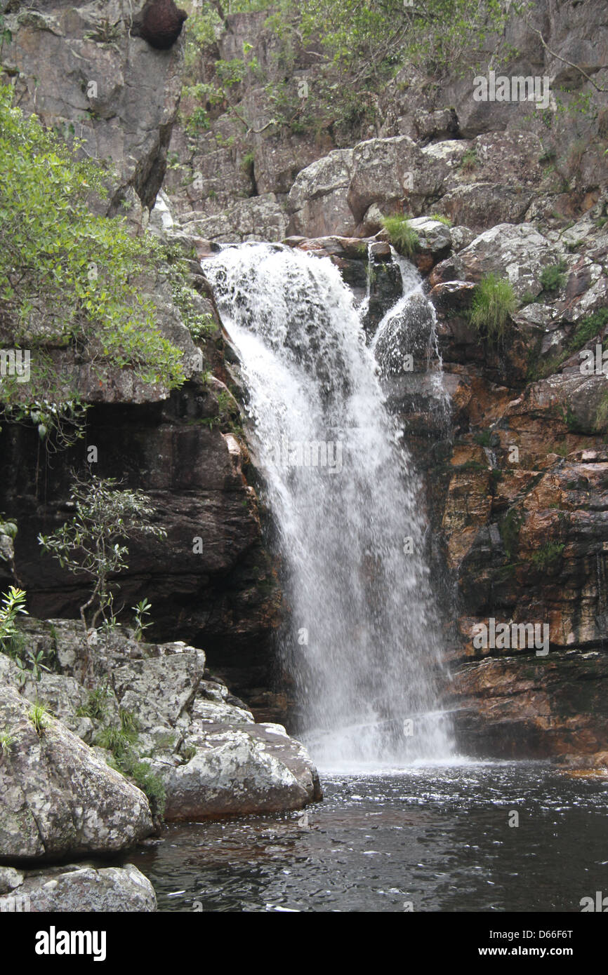 Water falls at Goiás State Stock Photo - Alamy