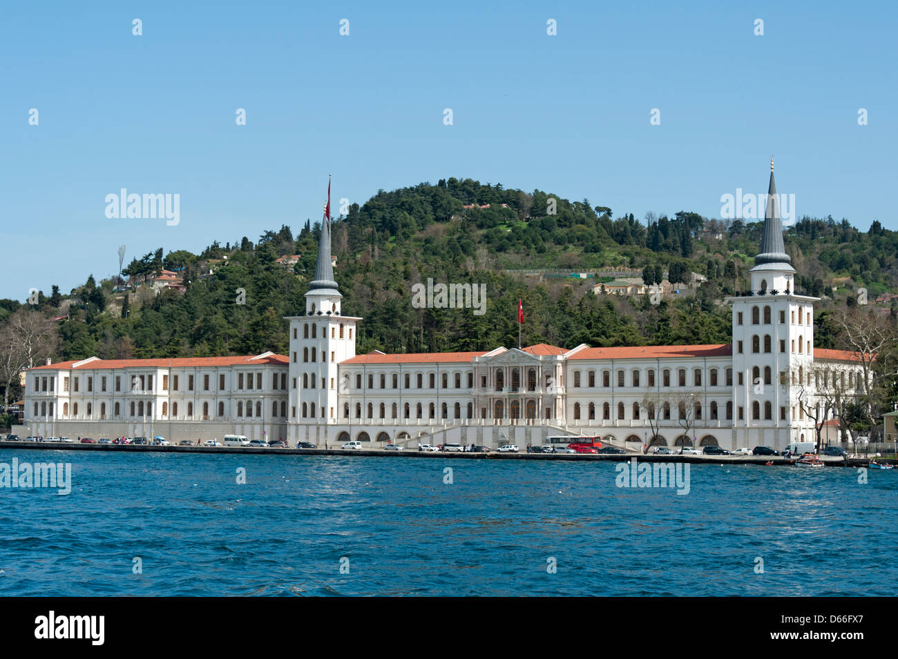 Palace On The Bosphorus Strait Istanbul Turkey Stock Photo - Alamy