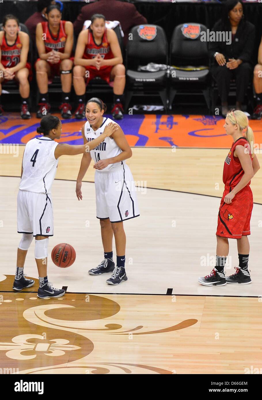 April 9, 2013 - New Orleans, LA, U.S - April 09, 2013..Louisville guard ...