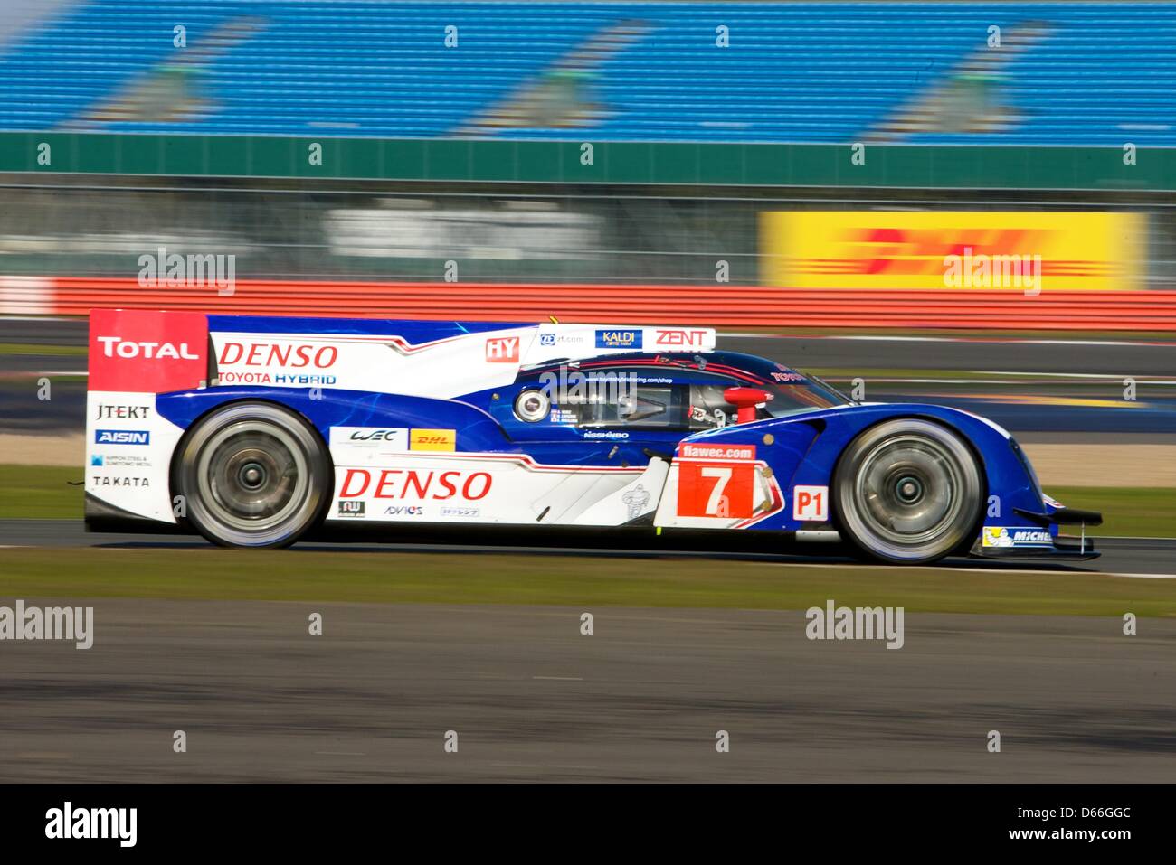 13.04.2013 Silverstone, England. Toyota Racing LMP1 Toyota TS030 Hybrid ...