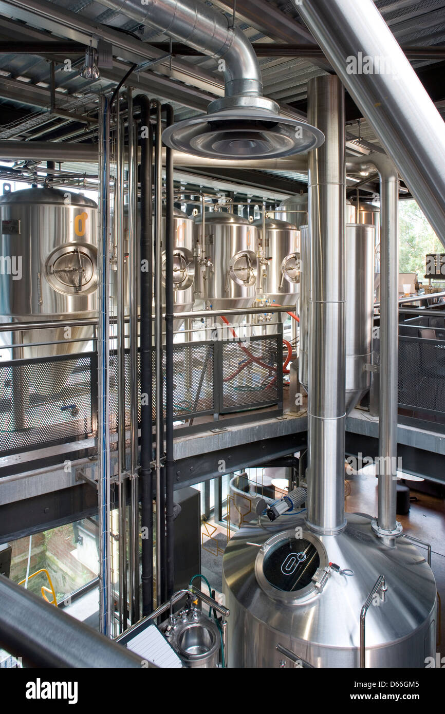 Restaurant and micro brewery Stock Photo - Alamy