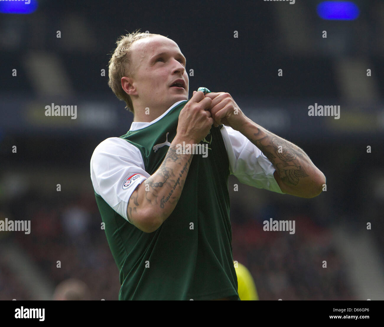 Leigh griffiths during hi-res stock photography and images - Alamy
