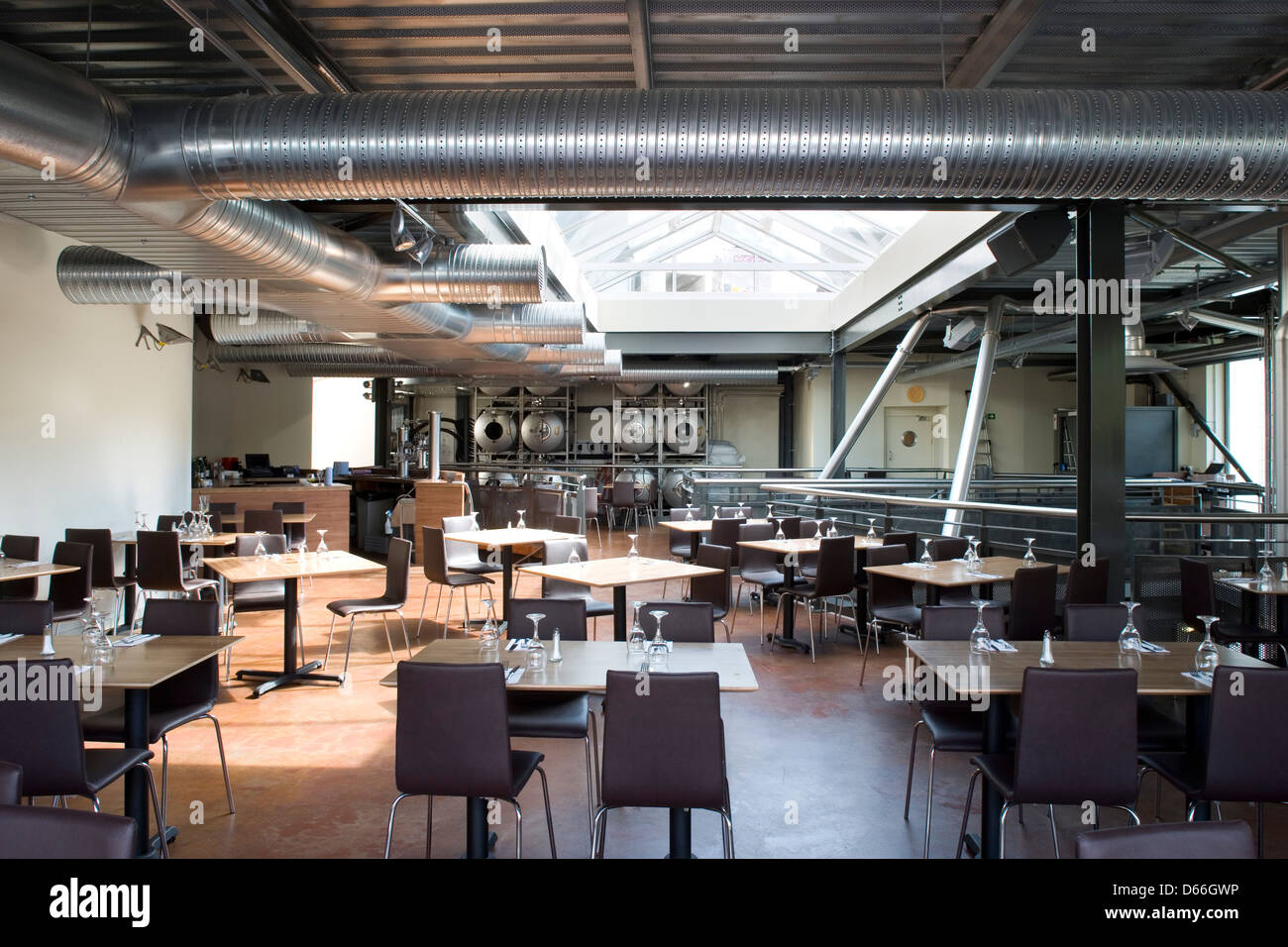 Restaurant and micro brewery Stock Photo - Alamy
