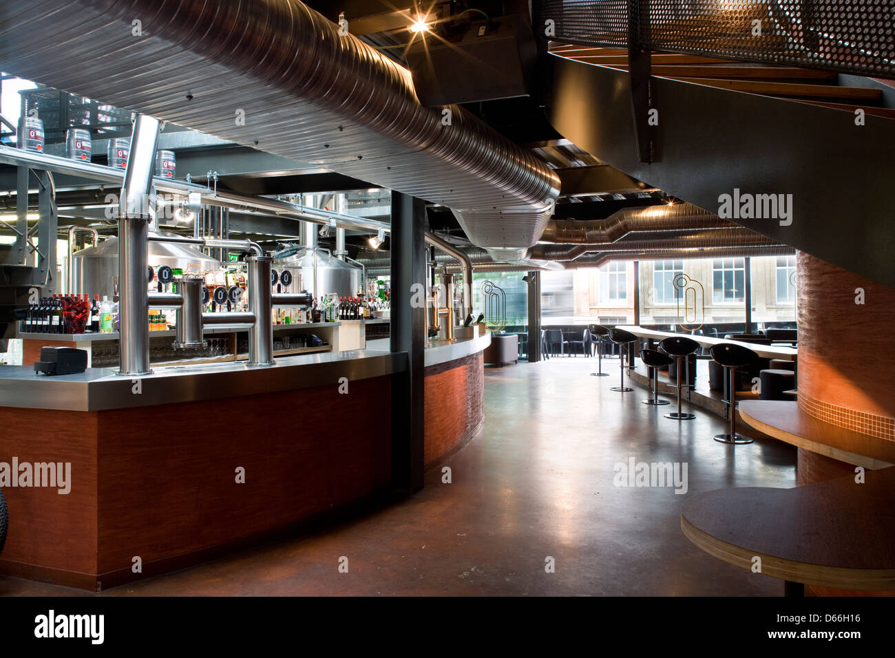 Restaurant and micro brewery Stock Photo - Alamy