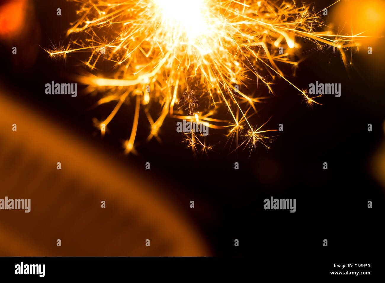 a picture of a burning sparkler Stock Photo - Alamy