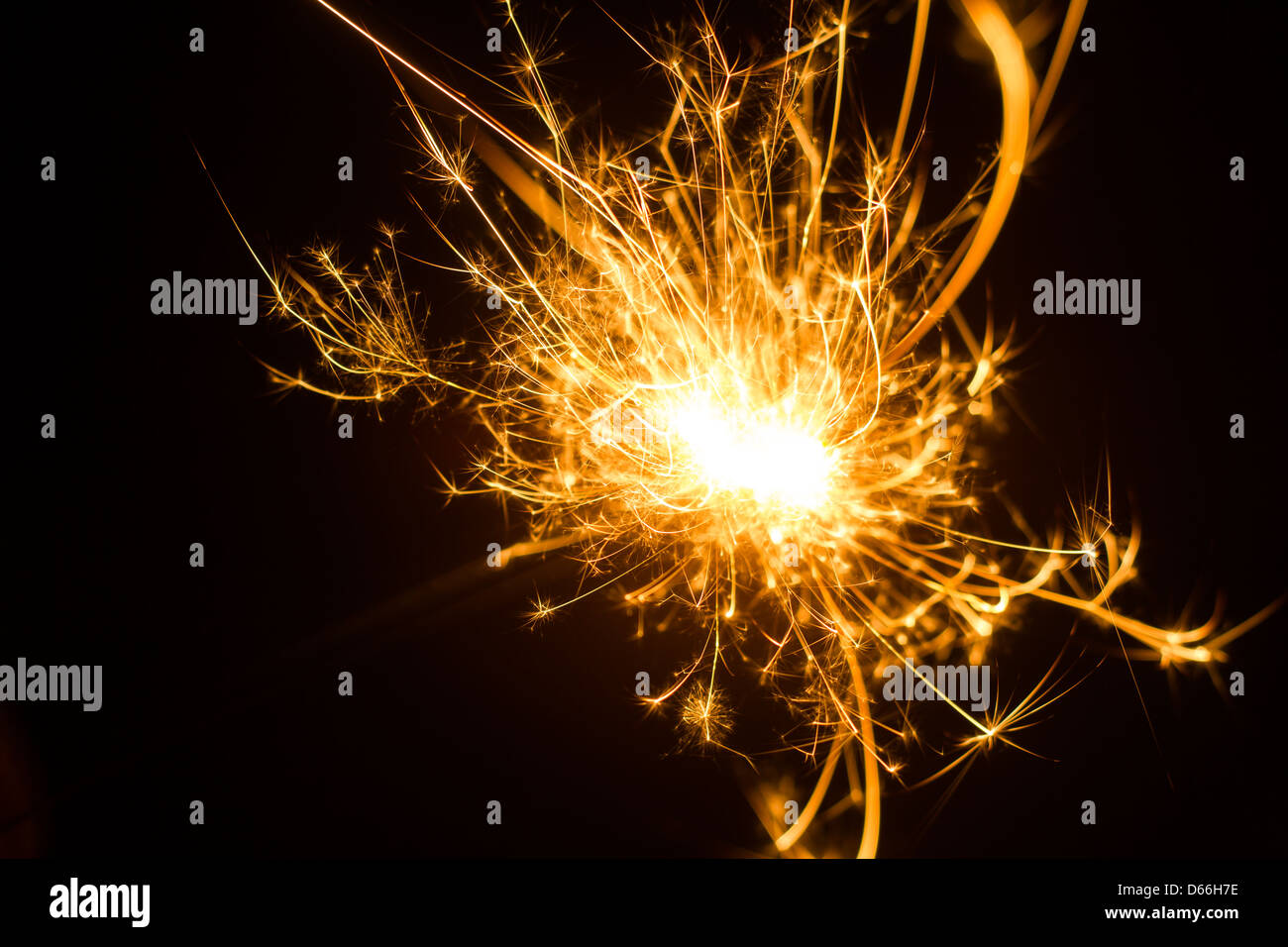 a picture of a burning sparkler Stock Photo - Alamy