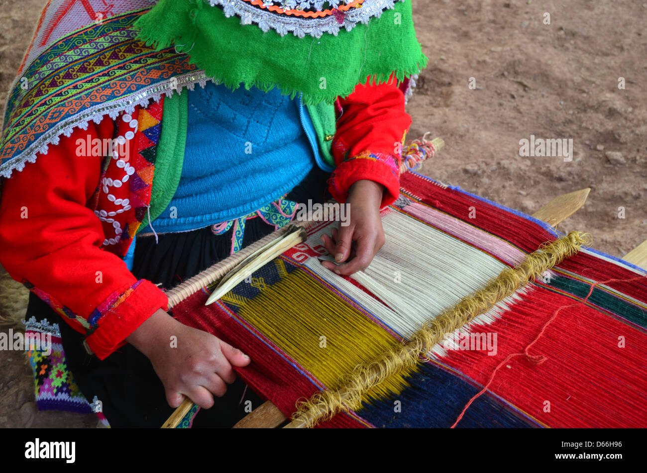 Inca weaving tradition hi-res stock photography and images - Alamy