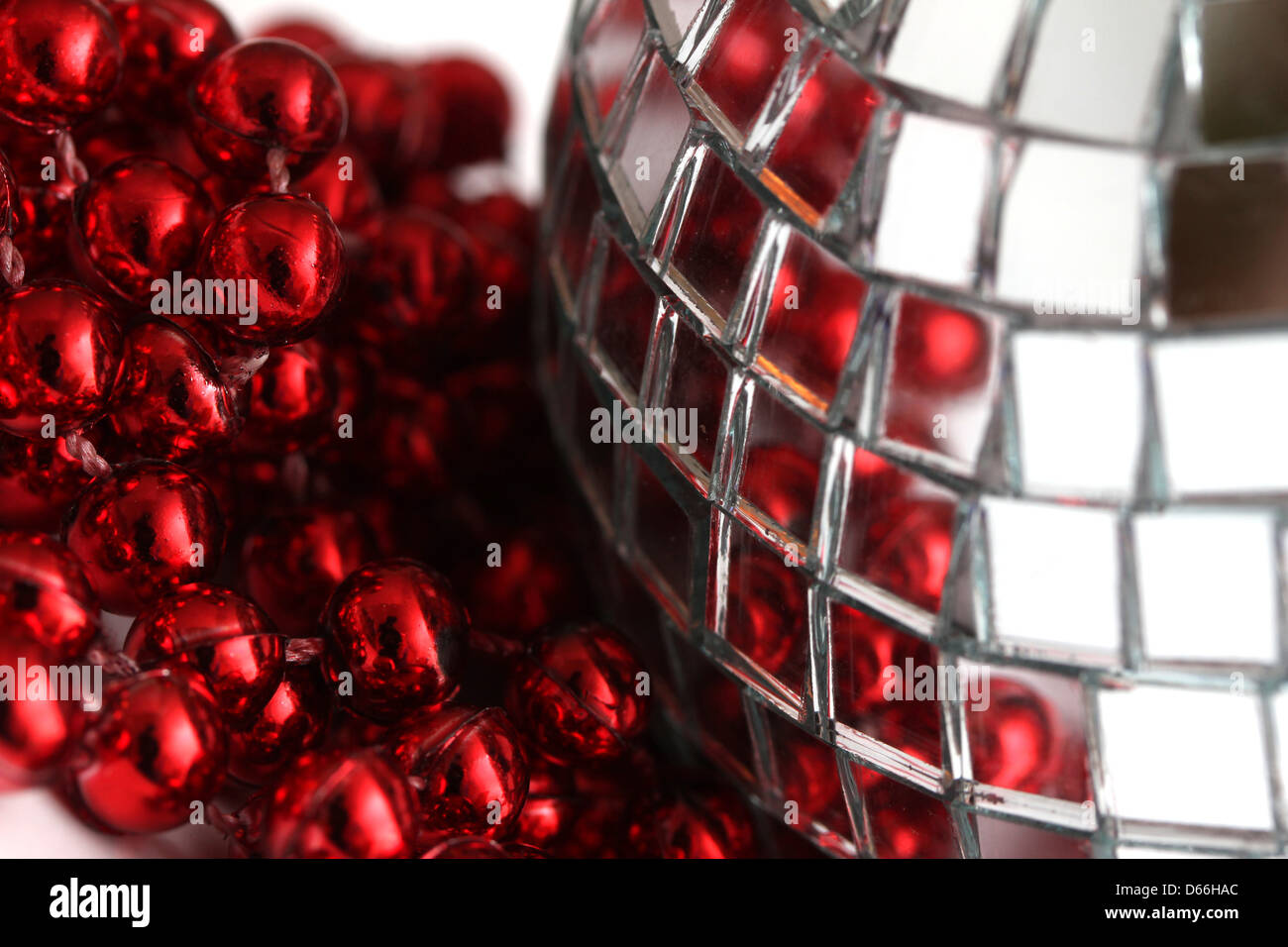 shiny reflective decoration Stock Photo - Alamy