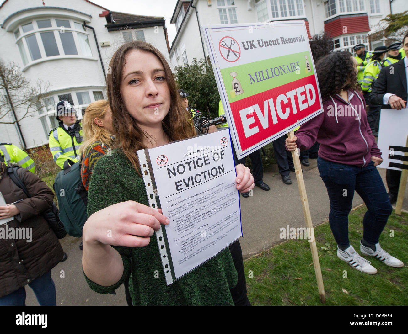 Eviction notice sign hi-res stock photography and images - Alamy