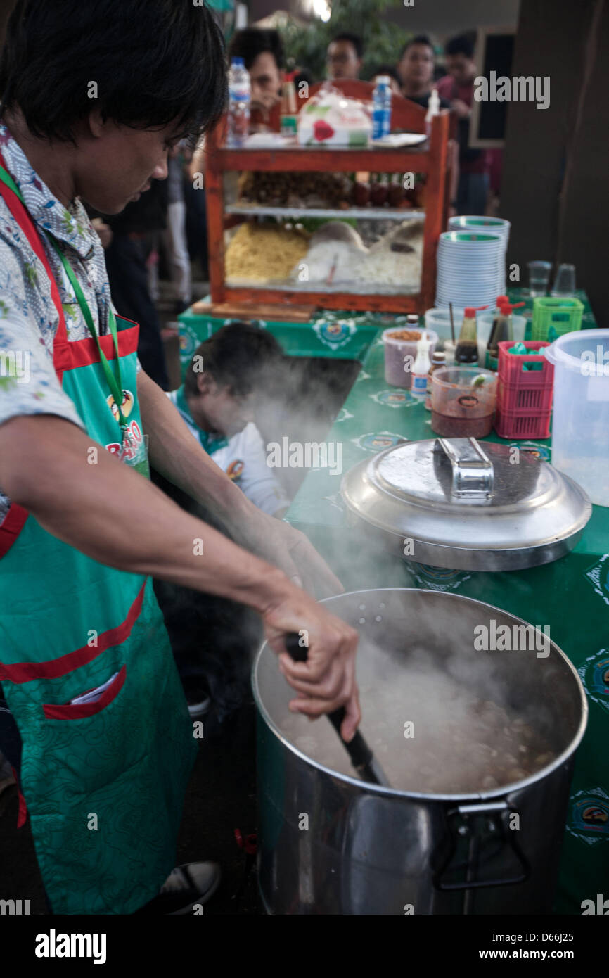 Soto, traditional food from Java at the Bango Snack Festival-Indonesia ...