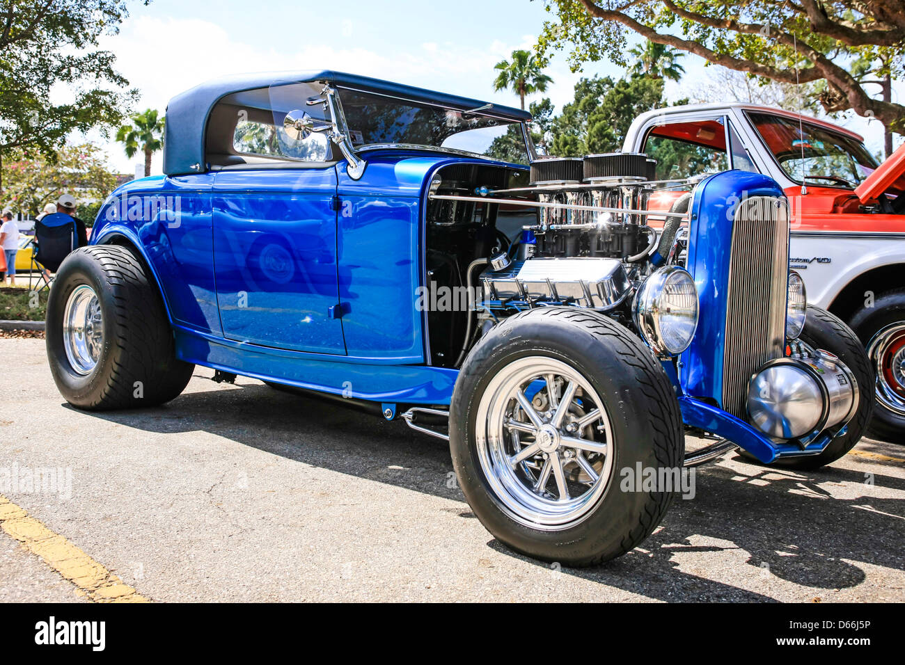 1930s Ford Model A custom car Stock Photo - Alamy
