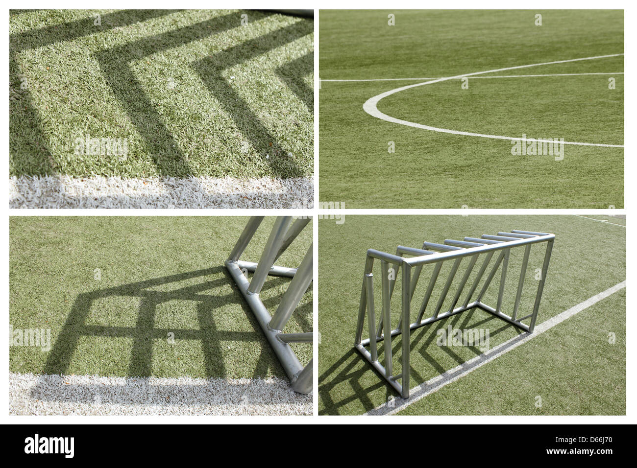 football goal collage Stock Photo - Alamy