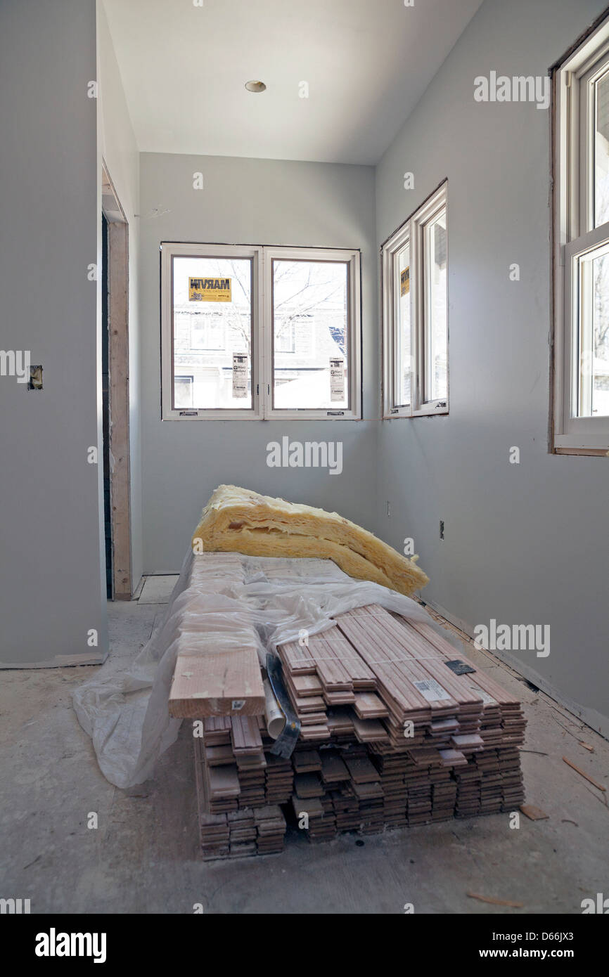 A foreclosed house gets a complete makeover in every room Stock Photo ...
