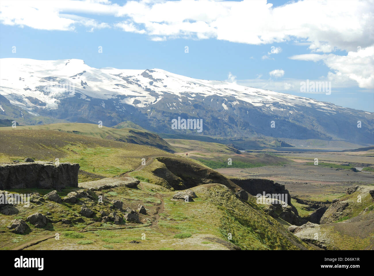 Eyjafjallajökull Volcano, Iceland Stock Photo - Alamy
