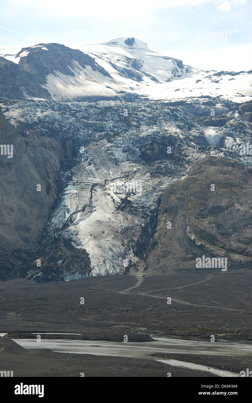 Eyjafjallajökull Volcano, Iceland Stock Photo - Alamy