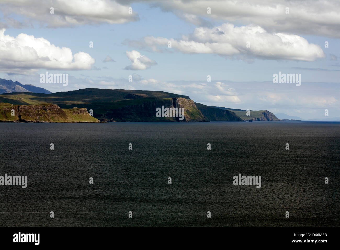 Minginish looking across from Loch Bracadale from near Idrigill Point ...