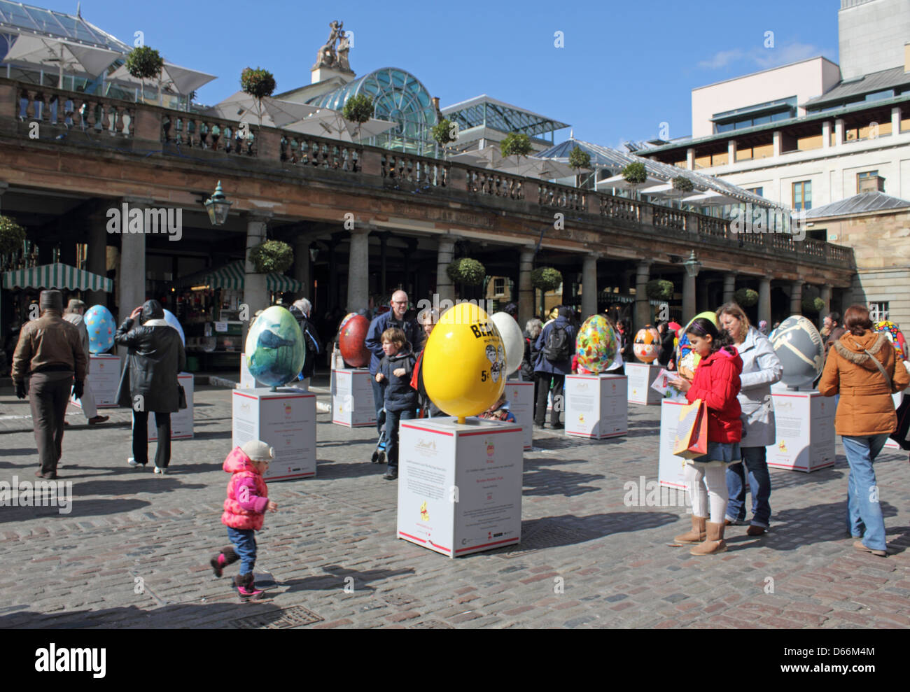 Easter Eggs at Covent Garden London England UK Stock Photo - Alamy